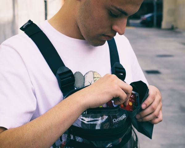 Official Translucent Black Chest Utility Bag – Beyond Hype Premier ...